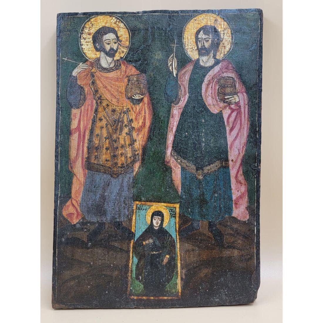 Unknown | 18th Century Greek Icon Hand Painted (18th Century) | MutualArt