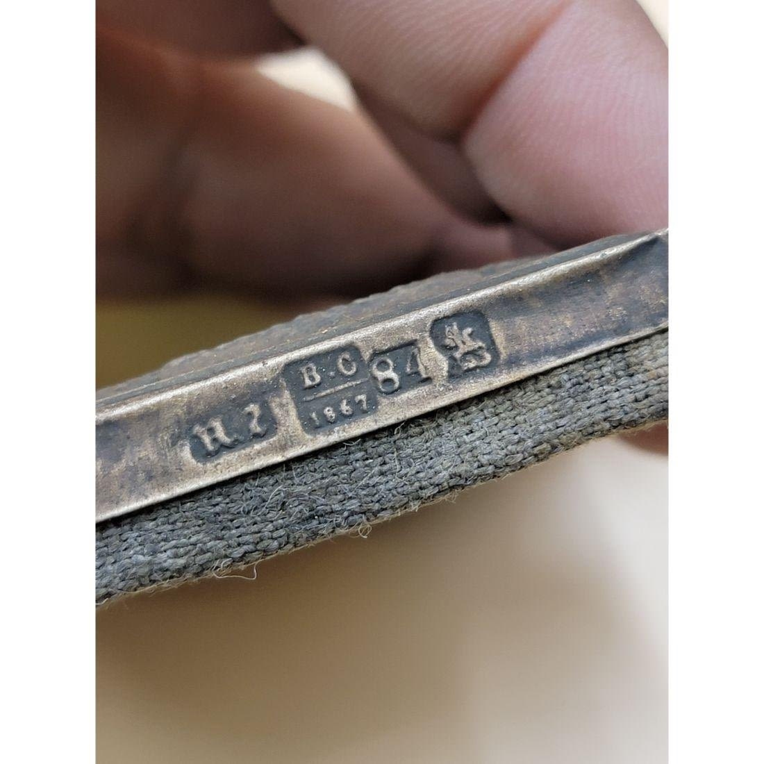 Unknown | 19th Century Religious Icon Hall Marked Silver 1867 (19th ...