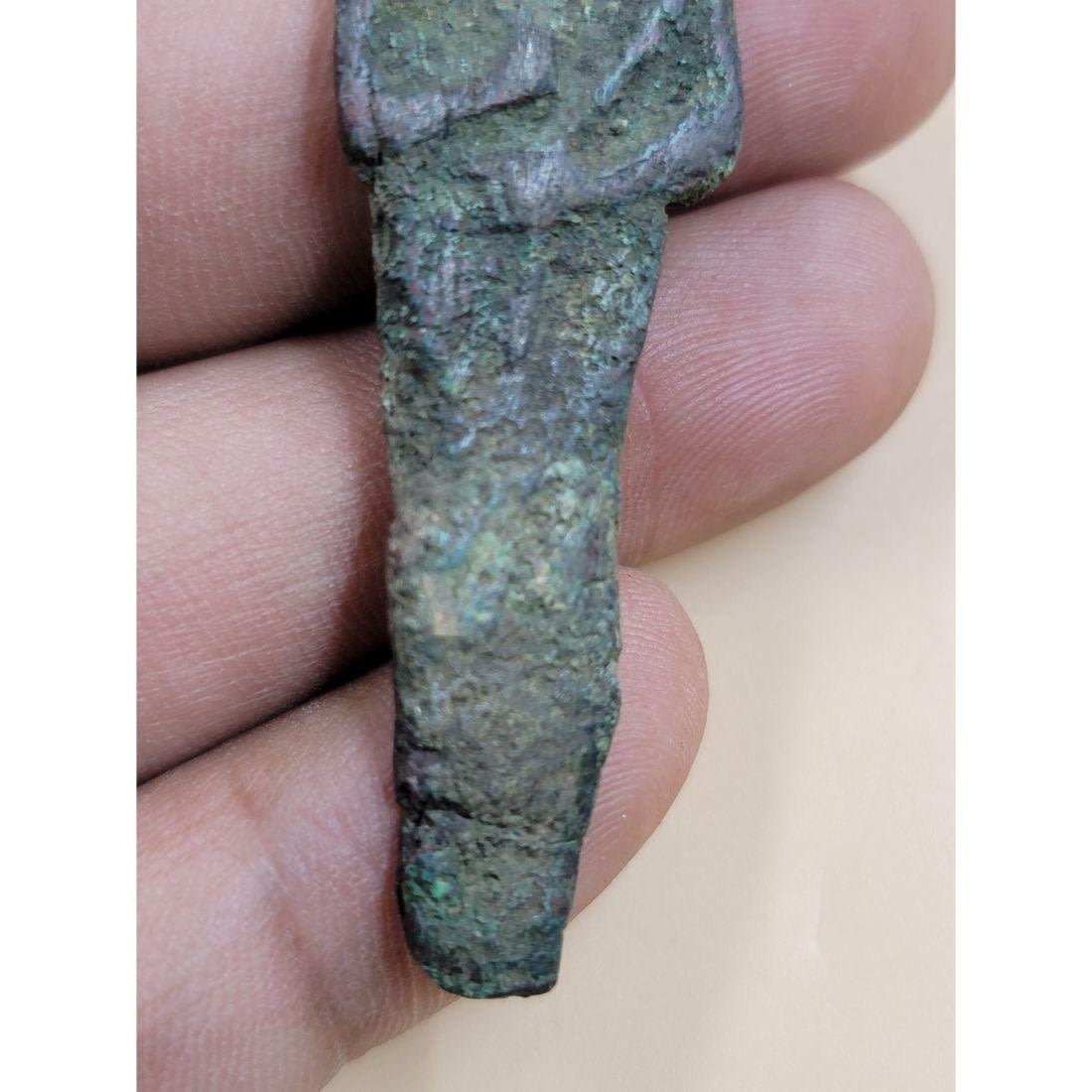 Unknown | Lot Of 2 Ancient Egyptian Bronze Figures | MutualArt