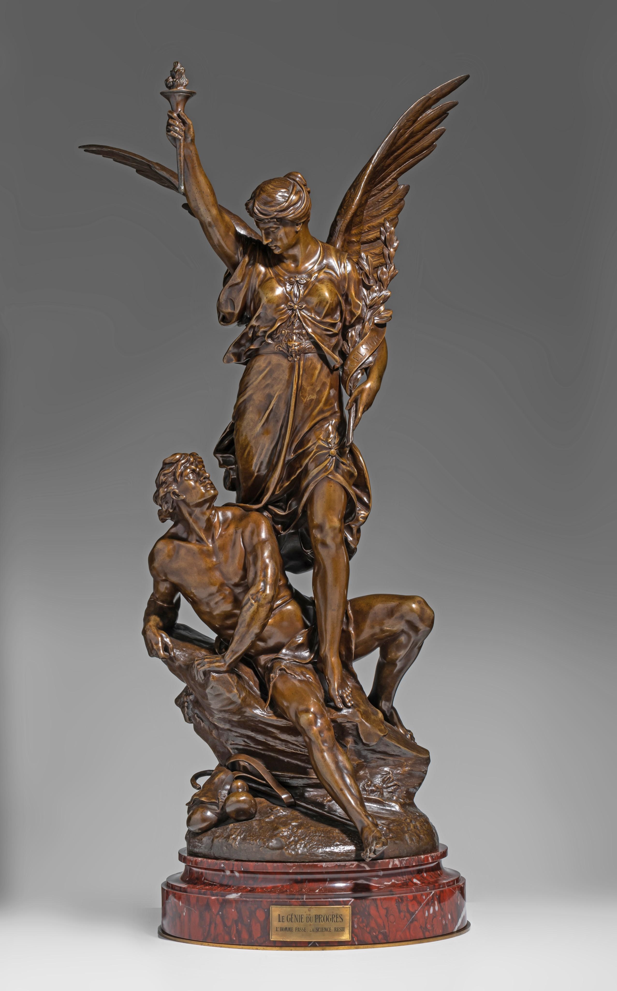 Emile-Louis Picault | 'Le Génie du Progrès' | MutualArt