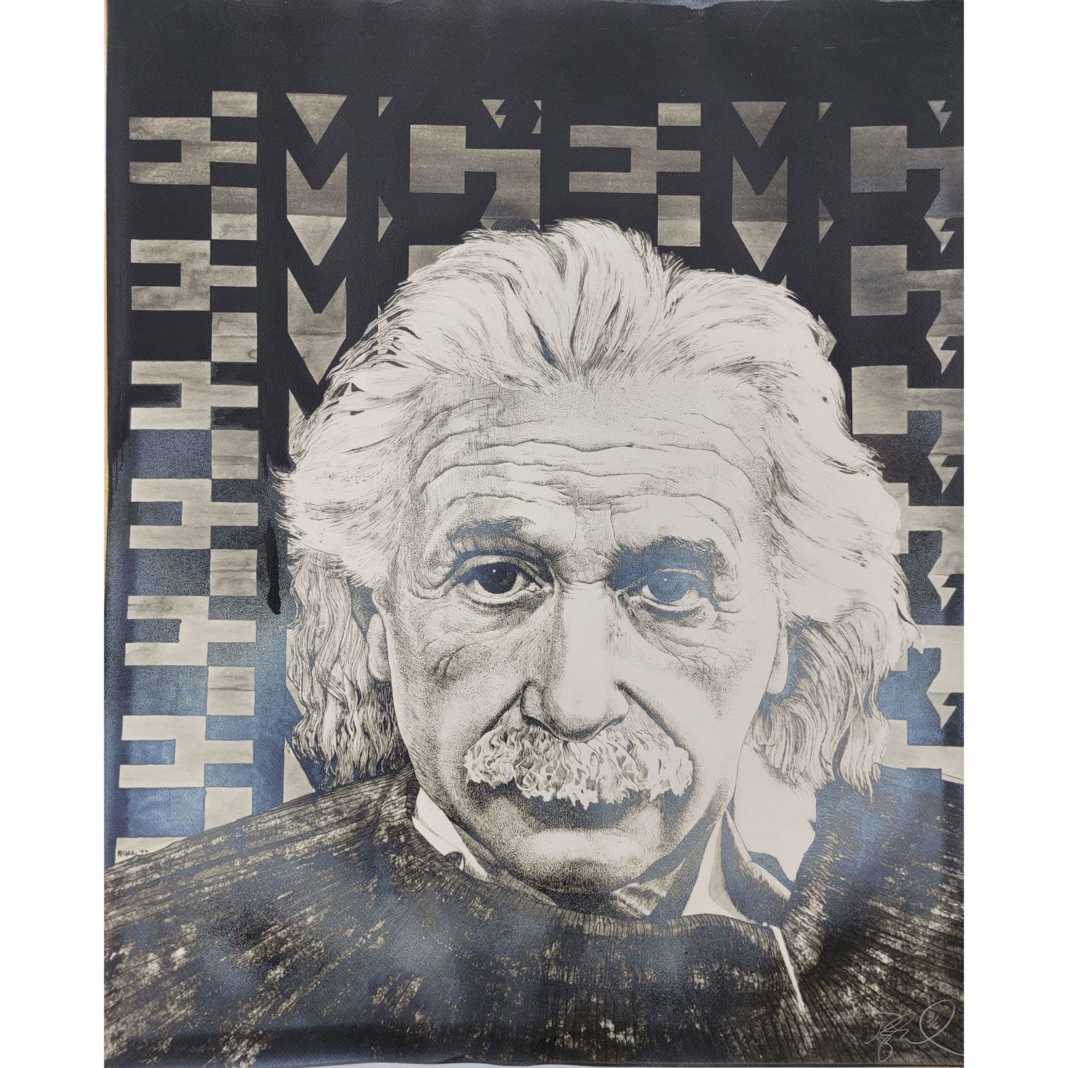 Robert Rigel | Albert Einstein Portrait | MutualArt