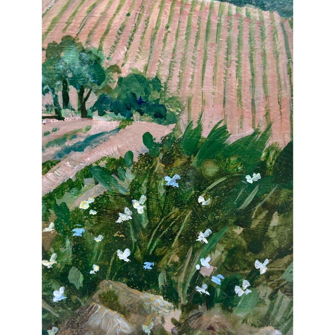 Ann Mount | Original Ann Mount Oil On Board Landscape Painting | MutualArt