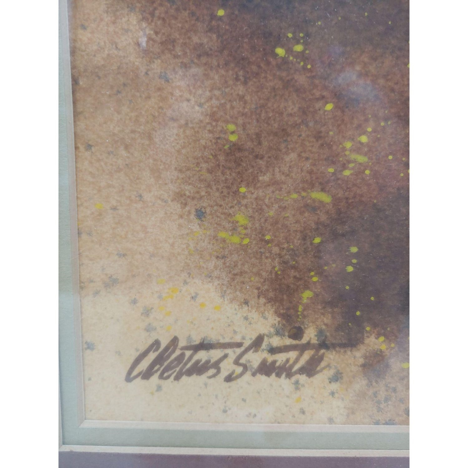 Cletus Smith | Signed Cletus Smith Watercolor Almost Spring | MutualArt