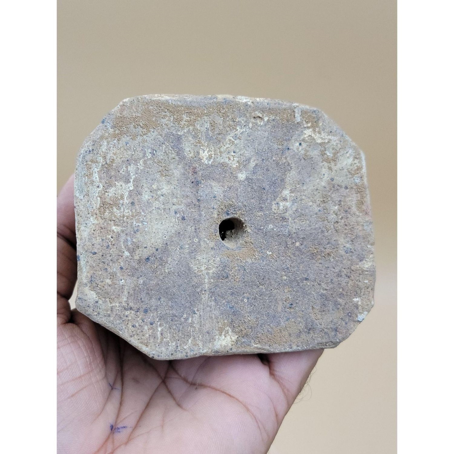 Unknown | A Han terracotta Zodiac sheep & jade Rhino w Glyphs. | MutualArt