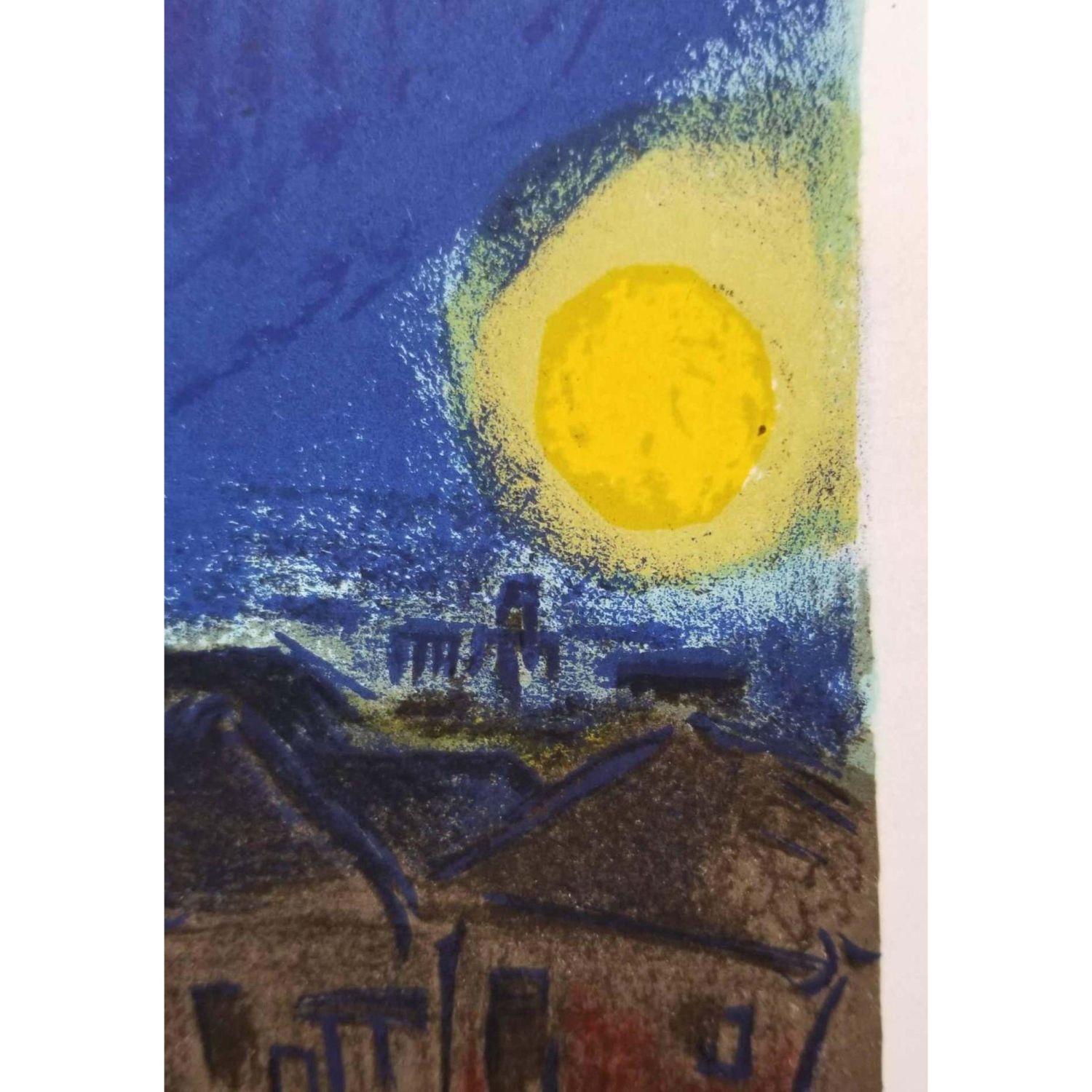 Marc Chagall | Marc Chagall The Village by Night (front cover) 1950 ...