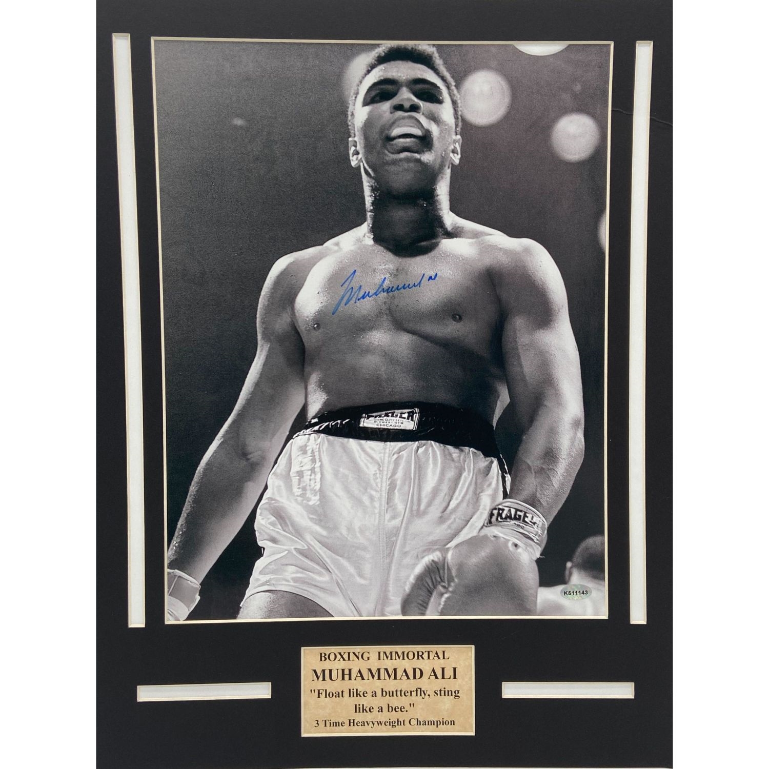 Muhammad Ali | Muhammad Ali FLOAT LIKE A BUTTERFLY STING LIKE A BEE ...
