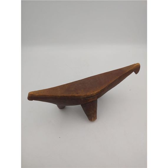 Unknown | Hand Carved African Foot Stool | MutualArt