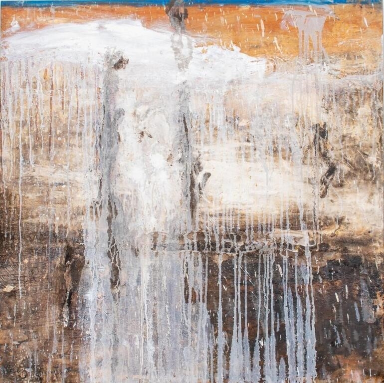 Ron Ehrlich | Ron Ehrlich Expressionist Explosion Mixed Media (2003 ...