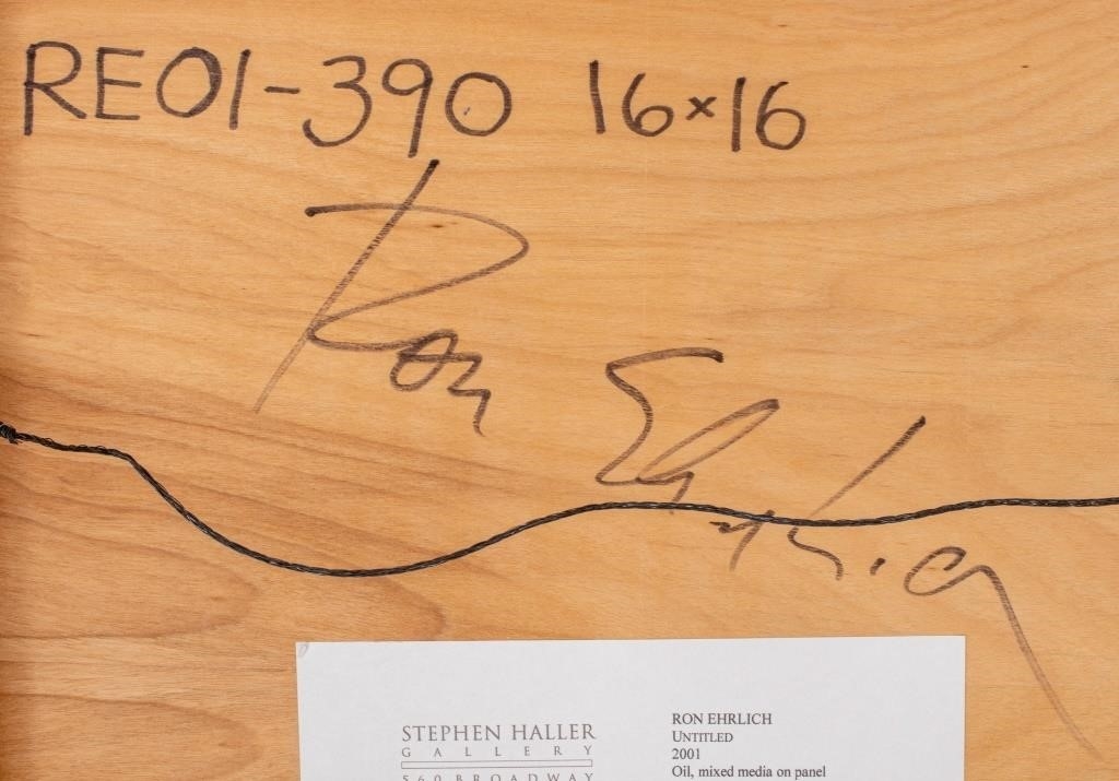 Ron Ehrlich | Ron Ehrlich Expressionist Composition Mixed Media (2001 ...