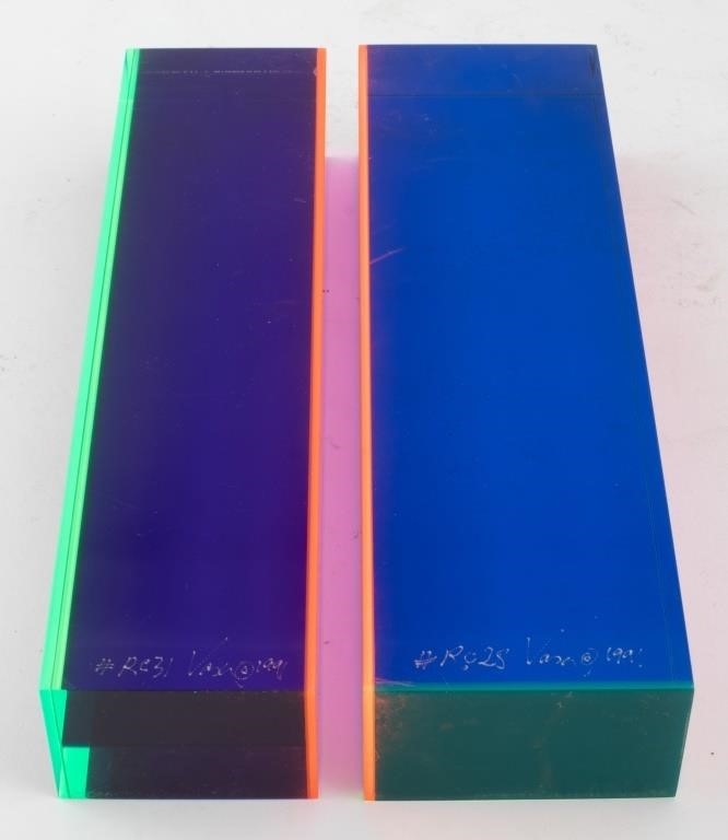 Vasa Velizar Mihich | Vasa Velizar Mihich Acrylic Sculptures, 2 | MutualArt