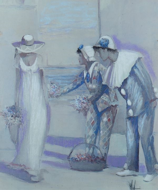 Innocenzo Melani | clowns | MutualArt