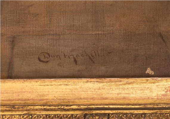 Duncan Mackellar | train passengers waiting on the platform | MutualArt