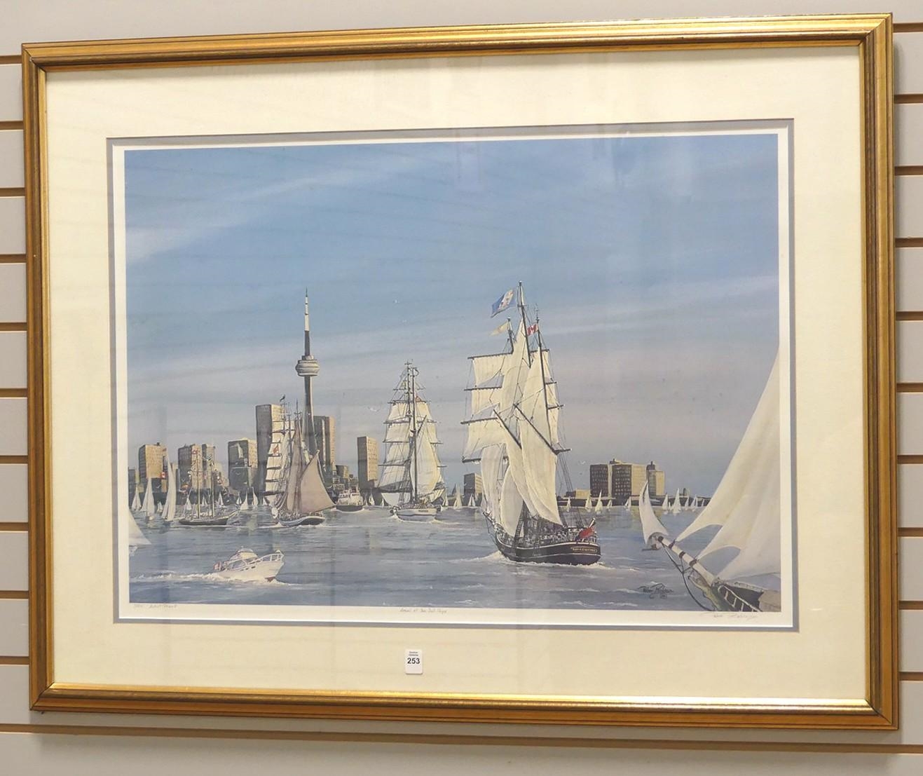 Peter Robson | Arrival of the Tall Ships | MutualArt