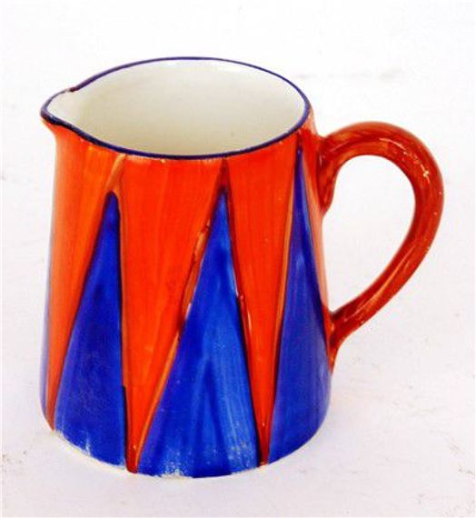 Clarice Cliff | A Clarice Cliff cream jug circa 1928/29 of tapered ...