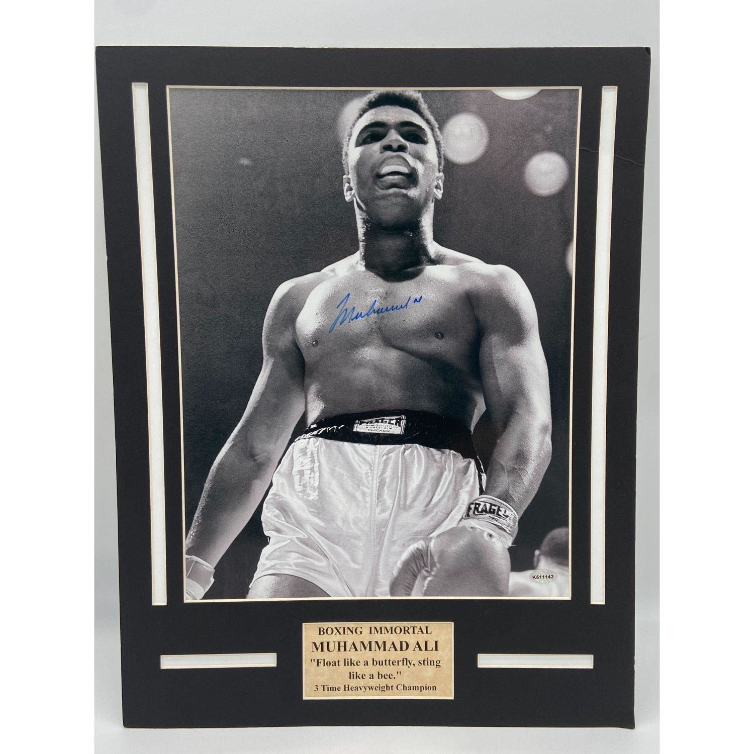 Muhammad Ali | Muhammad Ali FLOAT LIKE A BUTTERFLY STING LIKE A BEE ...