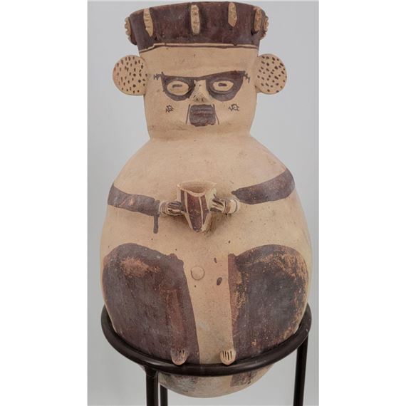 Lifetime | Large Authentic Chancay Figural Effigy Urn 1000-1400 AD ...