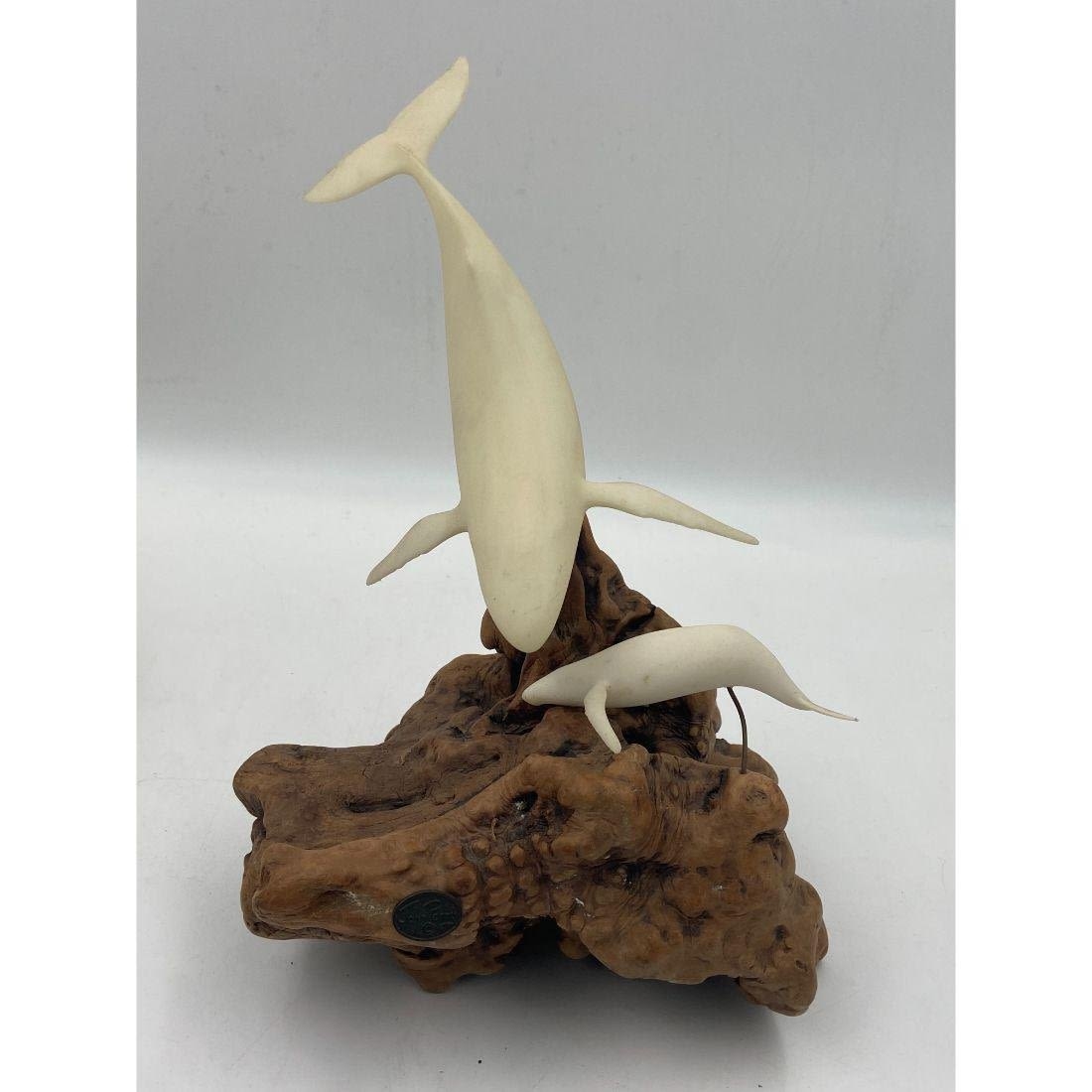 John Perry | Pair Of John Perry Humpback Whale Sculptures | MutualArt