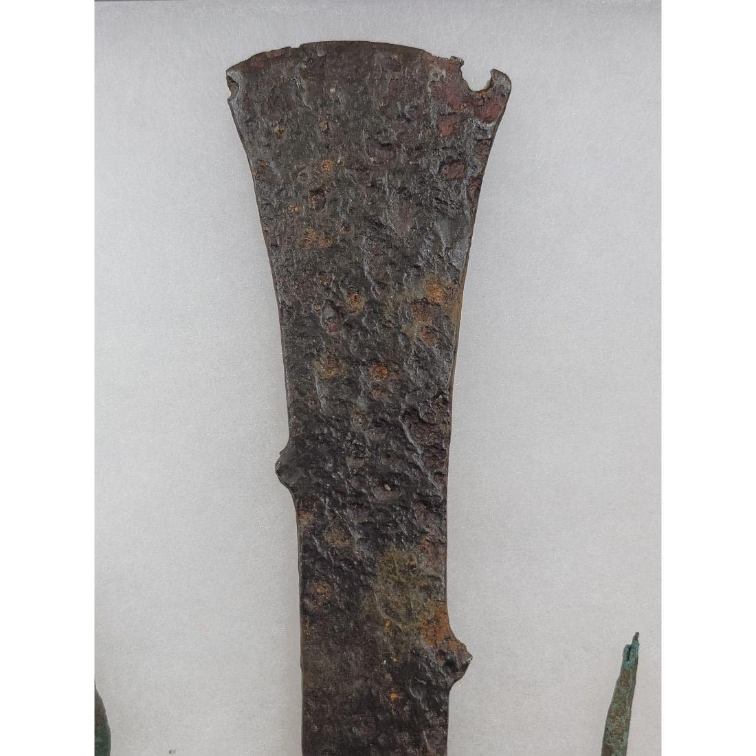 Lifetime | Ancient Scythian Battle Axe Knife & Awl 500-100 BC | MutualArt