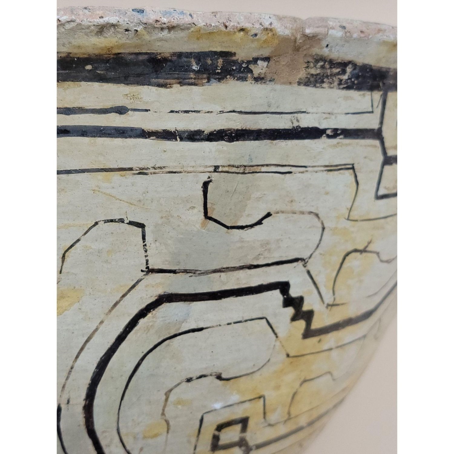 Unknown | Huge Polychrome Amazonian Shipibo Pottery Jar & Bowl | MutualArt