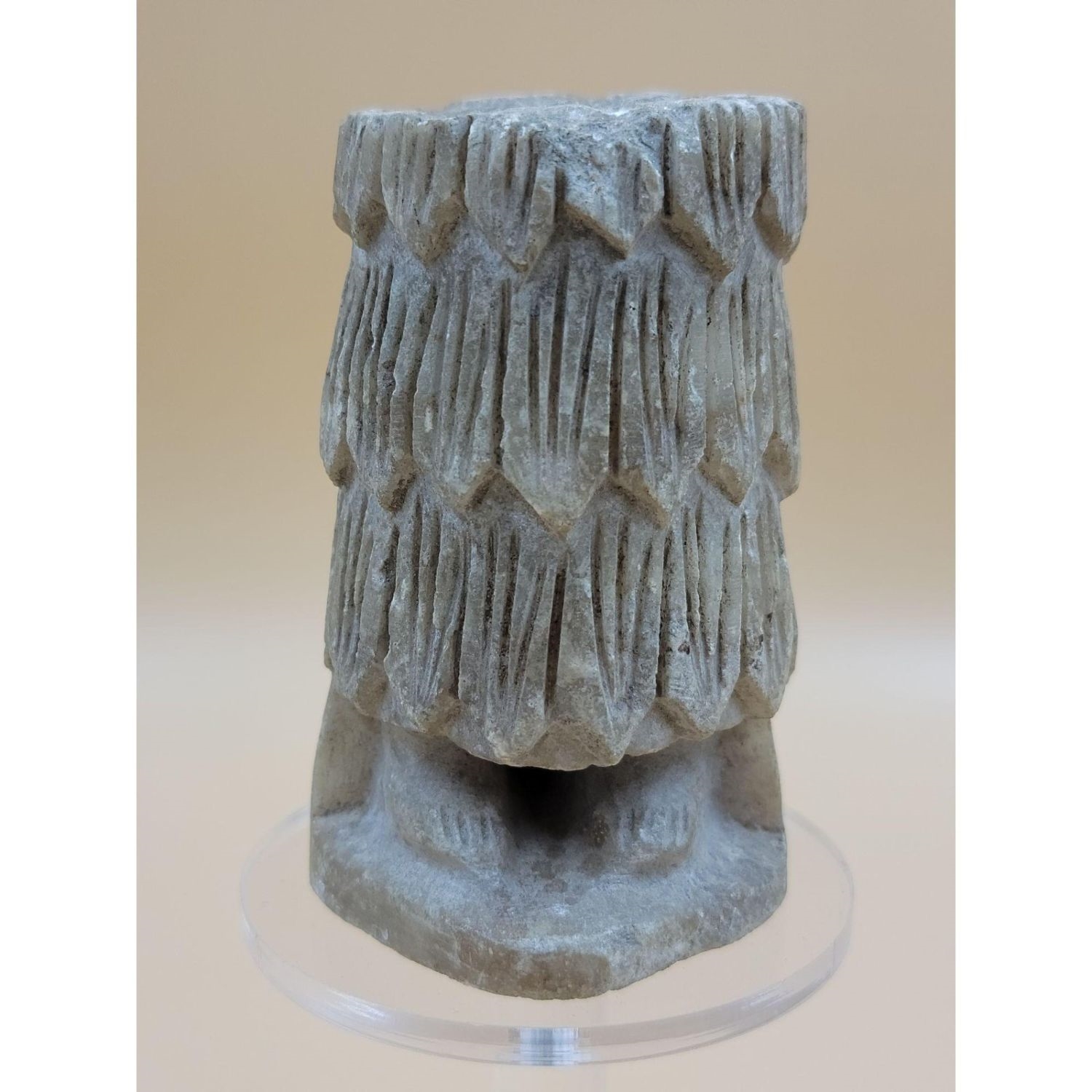 Lifetime | A Mesopotamian Alabaster Statue Fragment 3200 BC | MutualArt