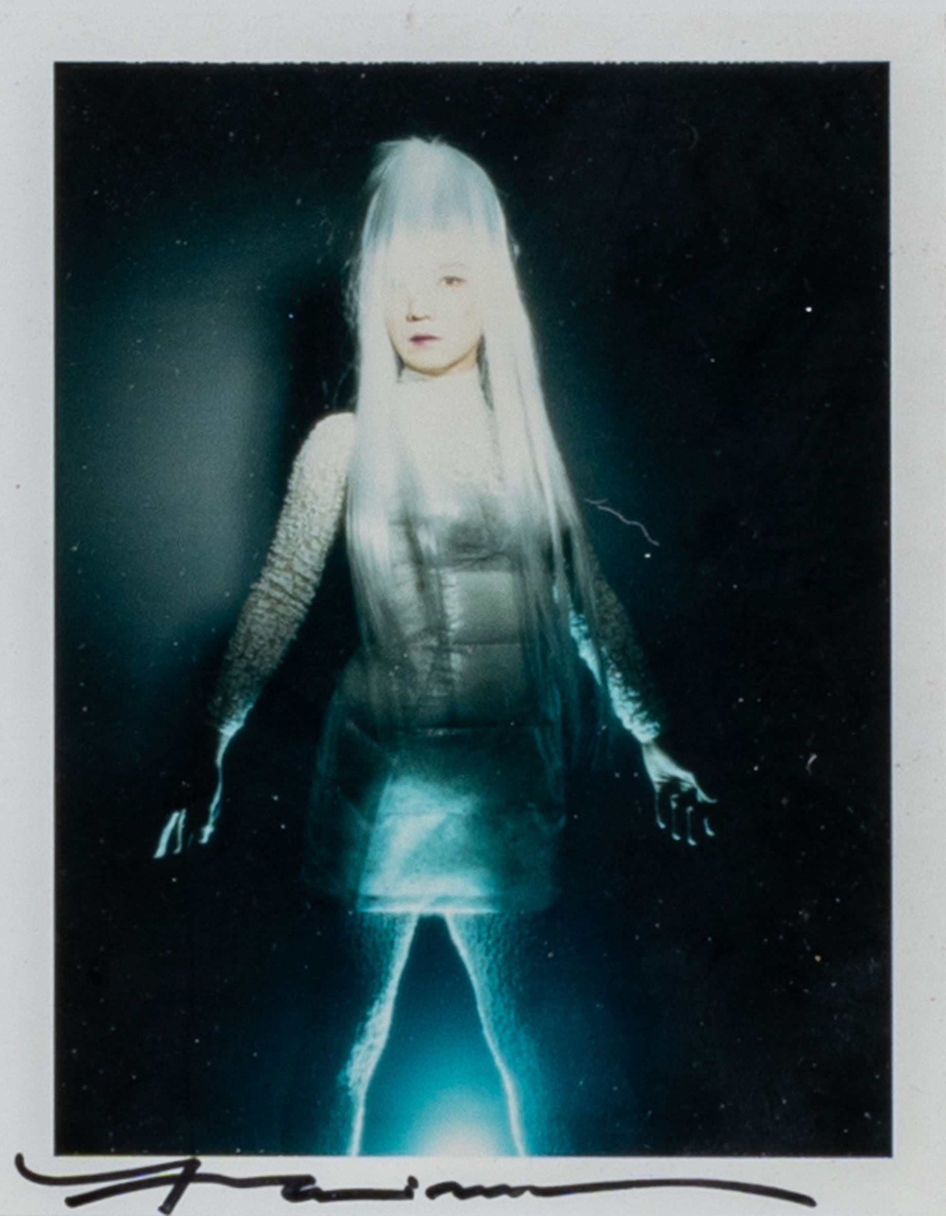 Yasumasa Morimura | A hundred polaroids #13 - wearing Issay Miyake ...