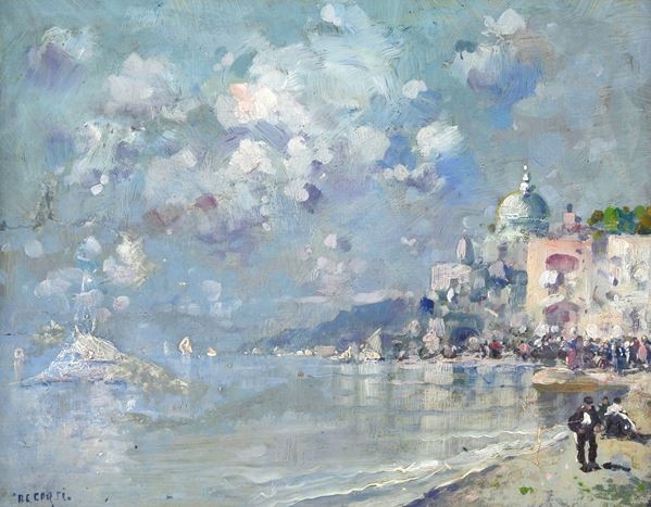 Nicola de Corsi | View of Naples | MutualArt
