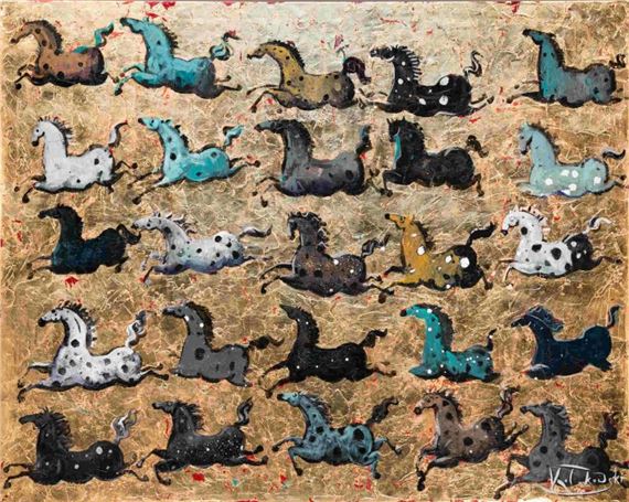 Adam Kolakowski | Horses More Preasures (2022) | MutualArt