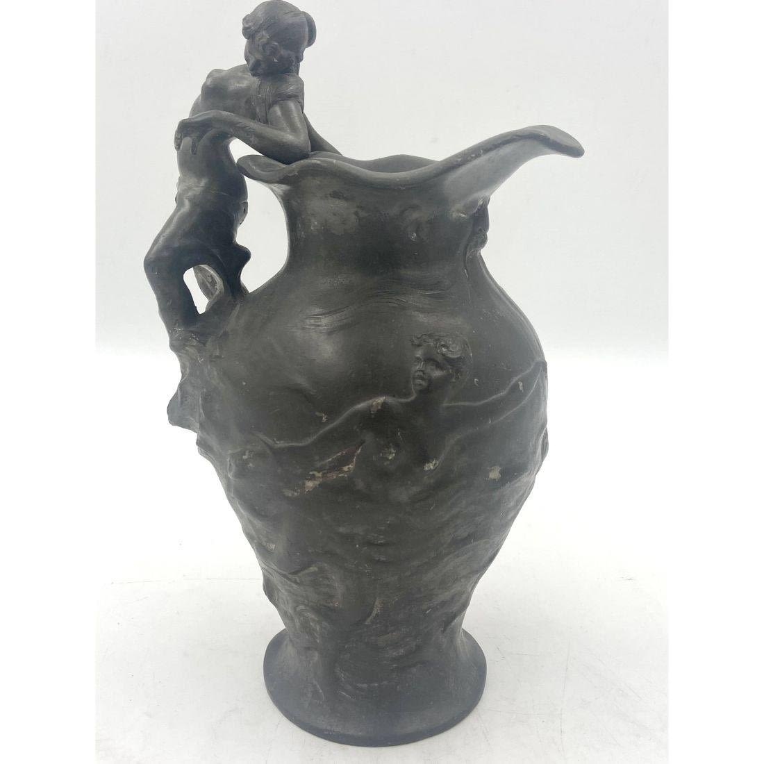 Art Nouveau School | Charles Theodore Perron Art Nouveau Vase Signed ...