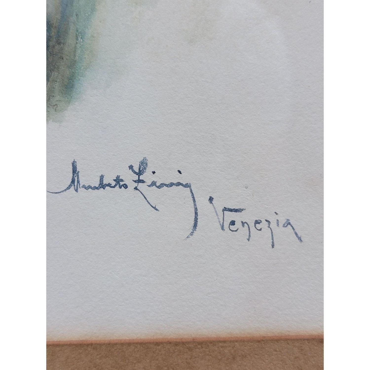 Umberto Zini | Umberto Zini Watercolor Painting 1878-1964 Listed ...