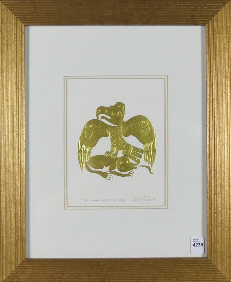 Bill Reid | The Eagle and the Frog | MutualArt