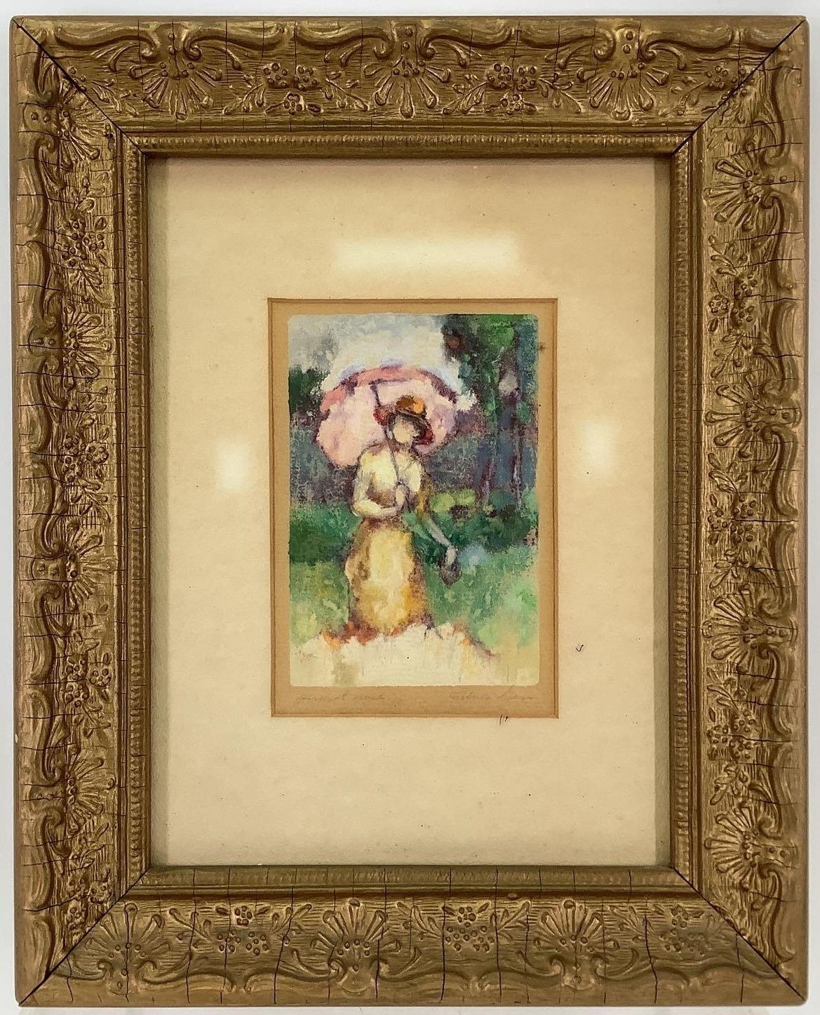 Edna Gass | Parasol Rose | MutualArt
