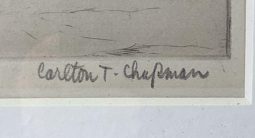 Carlton T. Chapman | Seascape with masted ship | MutualArt