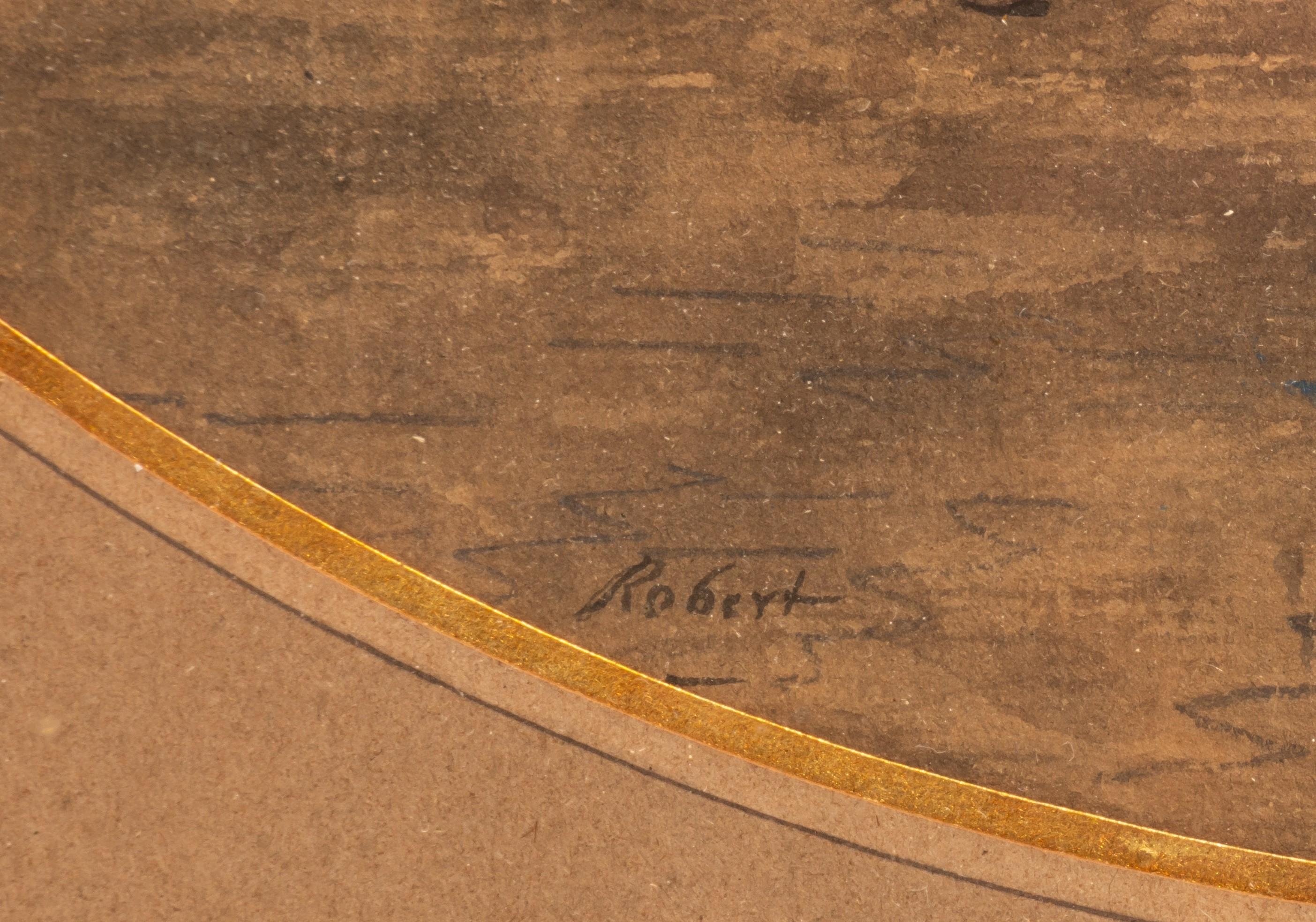 Hubert Robert | the letter writing | MutualArt