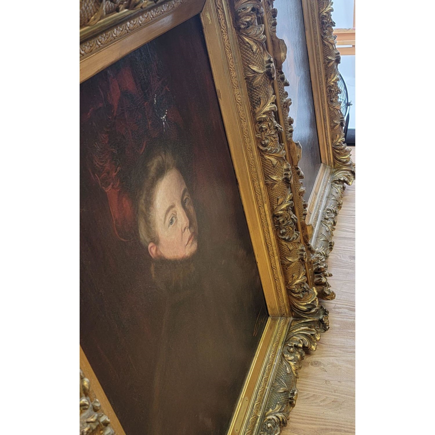 Leon Reding | Portrait Paintings By Leon Reding In Fantastic Frames ...