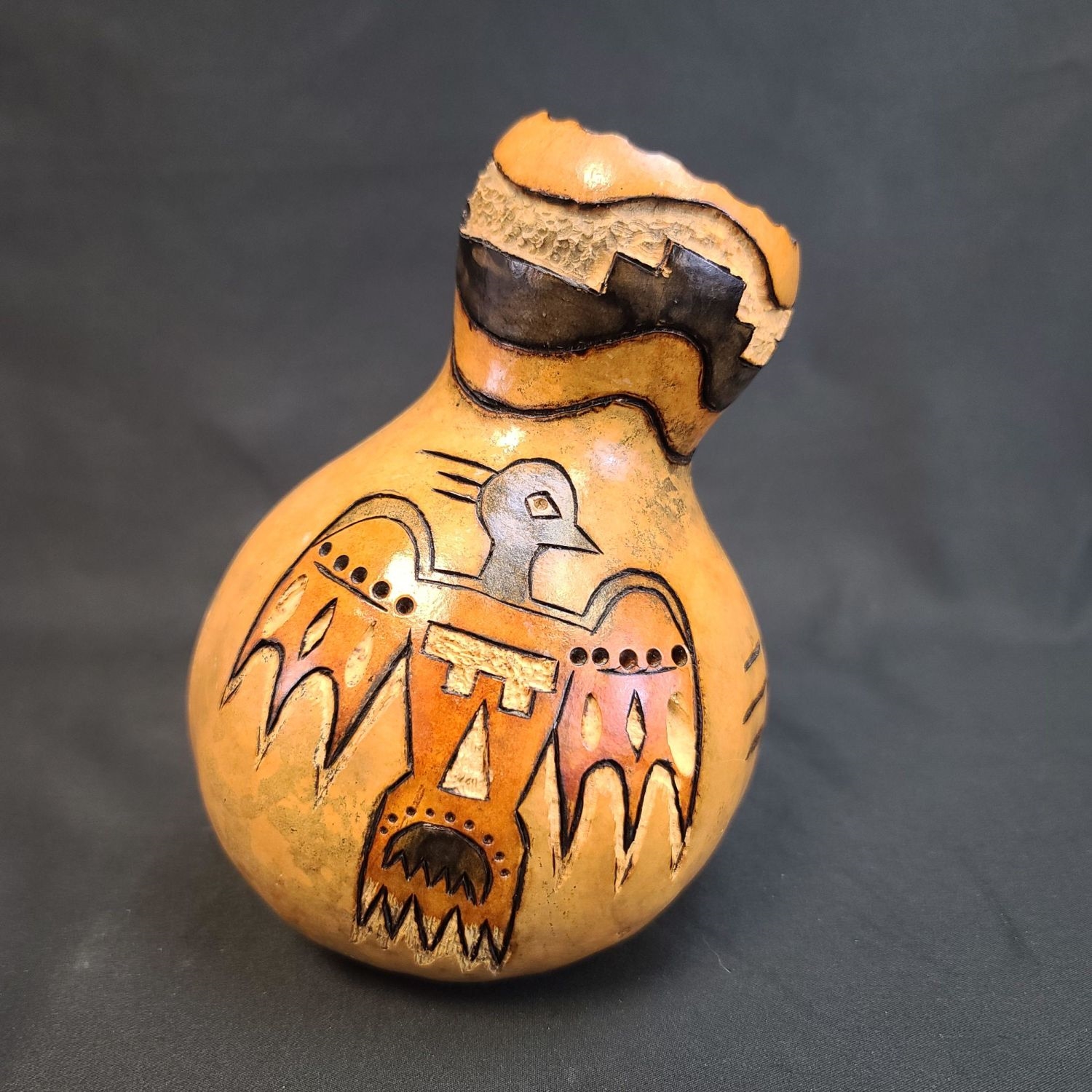 Joe Bernard Montoya | Gourd Sculpture | MutualArt