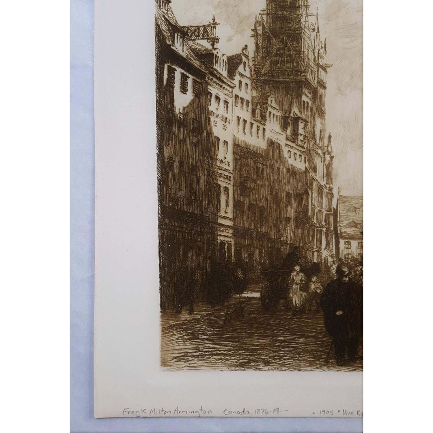 Frank Milton Armington | Frank Milton Armington Une Rue a Nuremberg ...