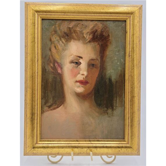 Edward A. Leonard | PORTRAIT OF A LADY | MutualArt