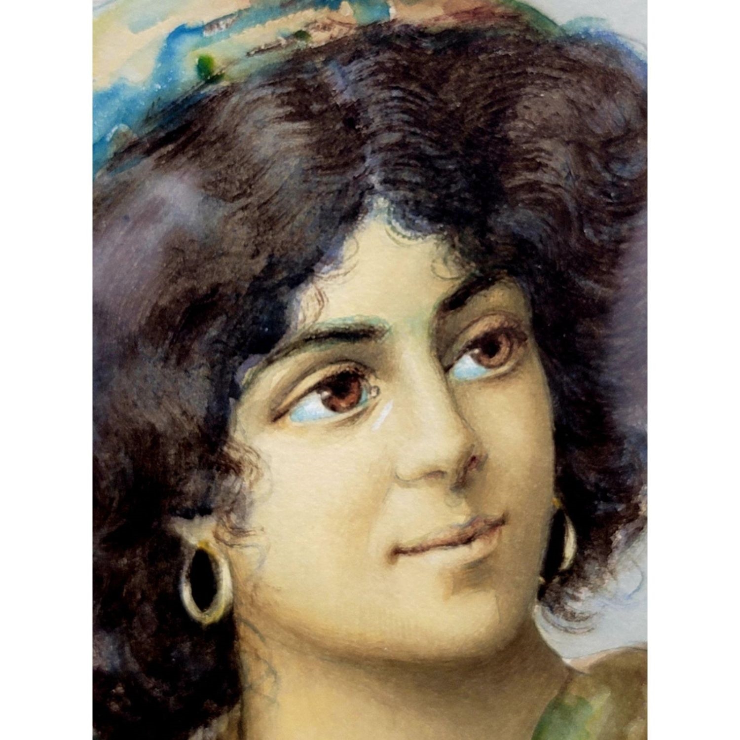 Umberto Zini | Umberto Zini Watercolor Painting 1878-1964 Listed ...