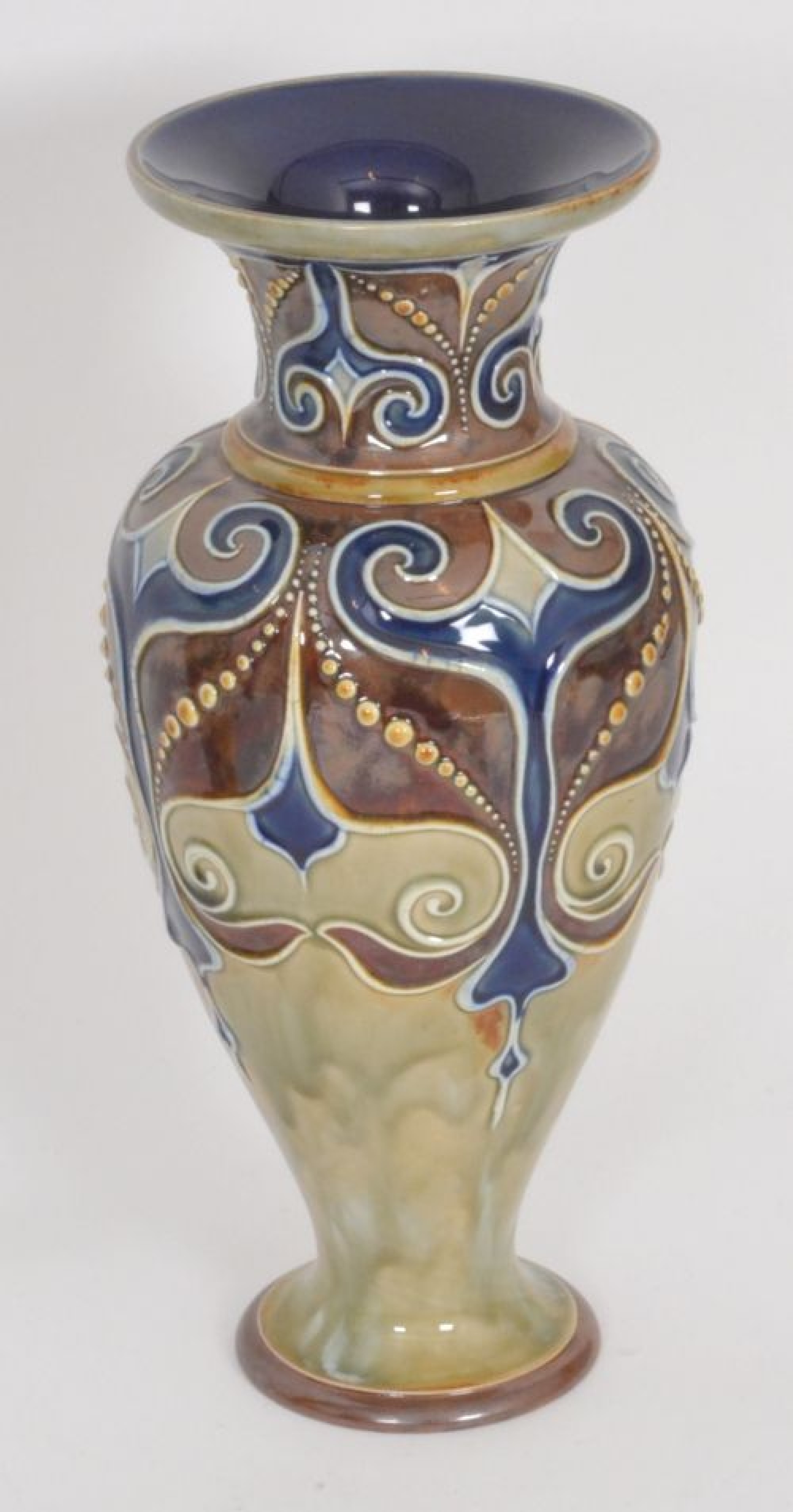 Frank Butler | A large Doulton Lambeth vase by Frank Butler with Art ...