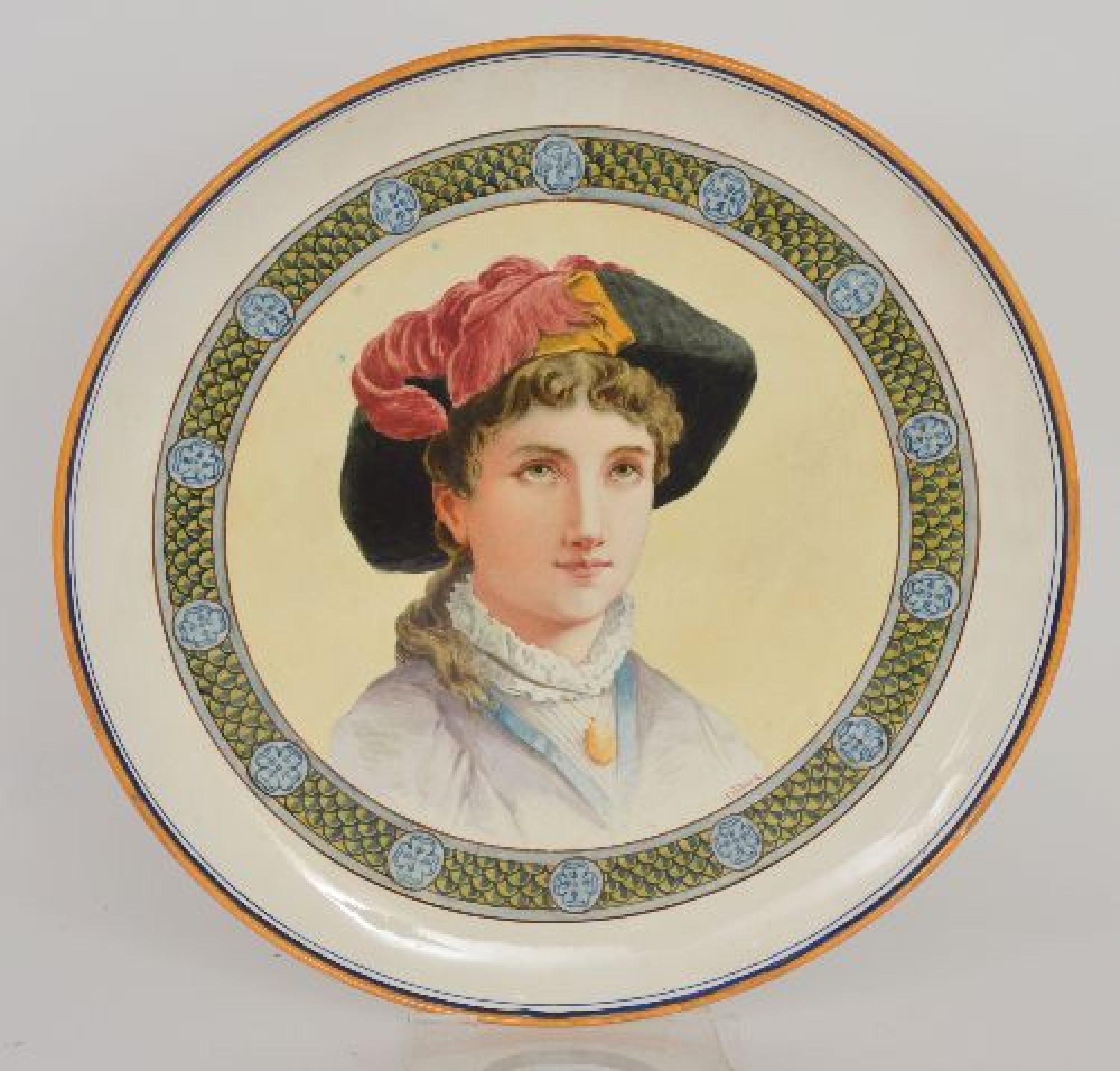 Louis Rhead | A large late 19th Century Wedgwood wall plaque of shallow ...