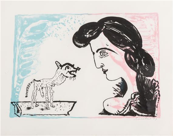 Lucebert | Monsters en Meisjes [Monsters and maidens] (1987) | MutualArt