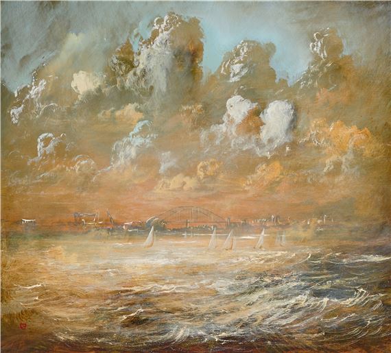 Carl Stringfellow | Sailing in Sydney Harbour | MutualArt