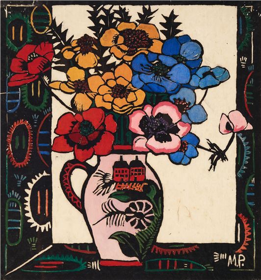 Margaret Preston | Pink Jug (1925) | MutualArt