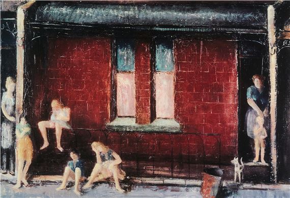 Sali Herman | Street Scene | MutualArt