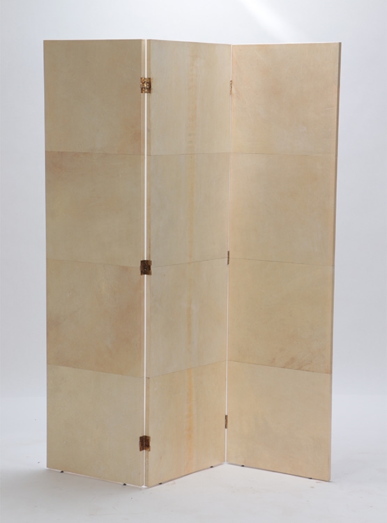 Jean-Michel Frank | Three fold parchment room divider | MutualArt