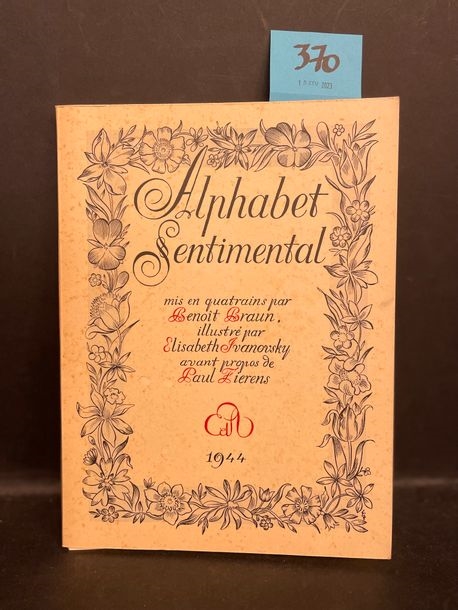 Elisabeth Ivanovsky | Alphabet sentimental put in quatrains by Benoît ...