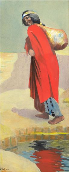 William Robinson Leigh | William R. Leigh (1866-1955) The Water Girl ...