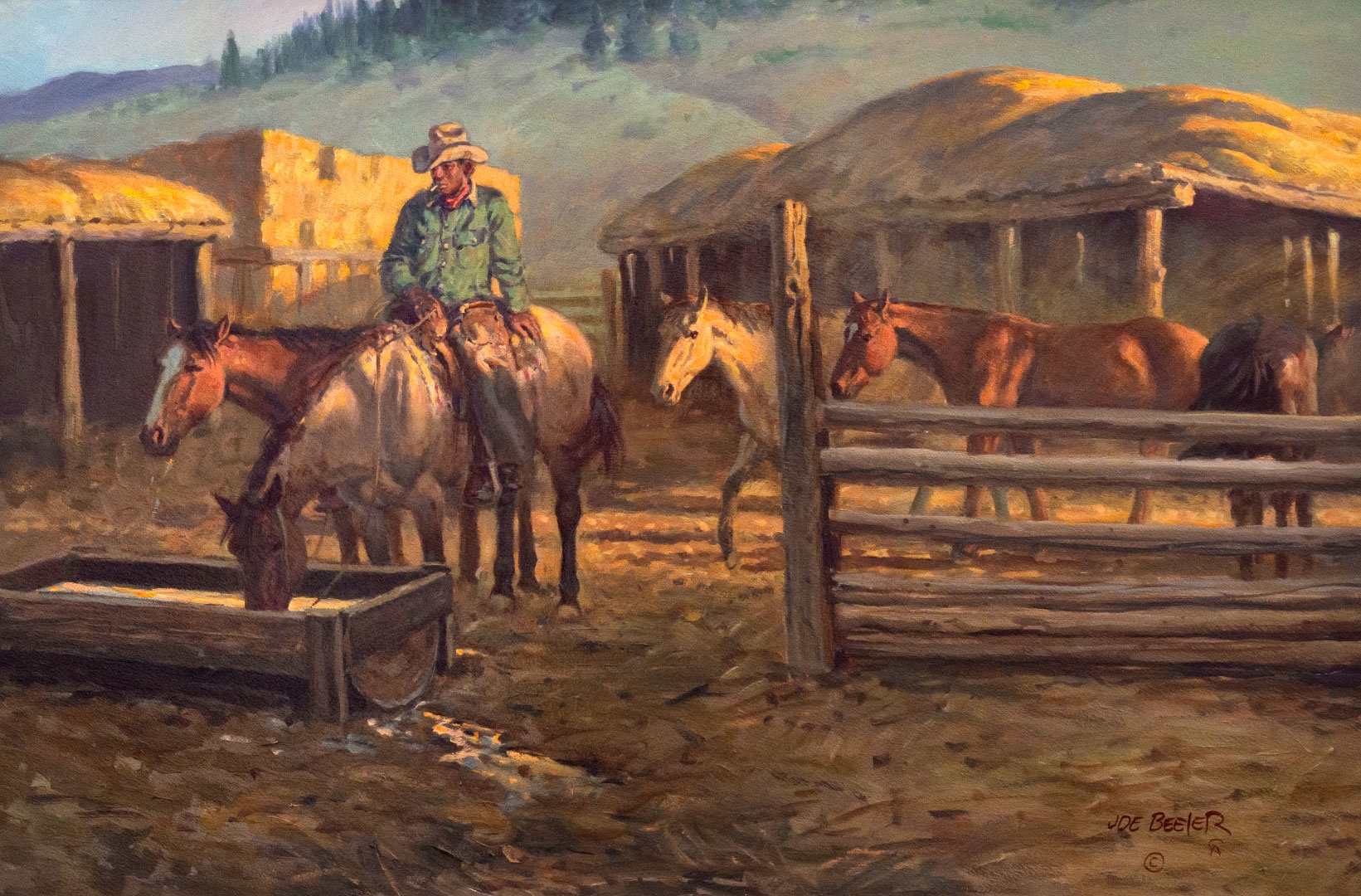 Joe Beeler | Dawn Attack (1967) | MutualArt