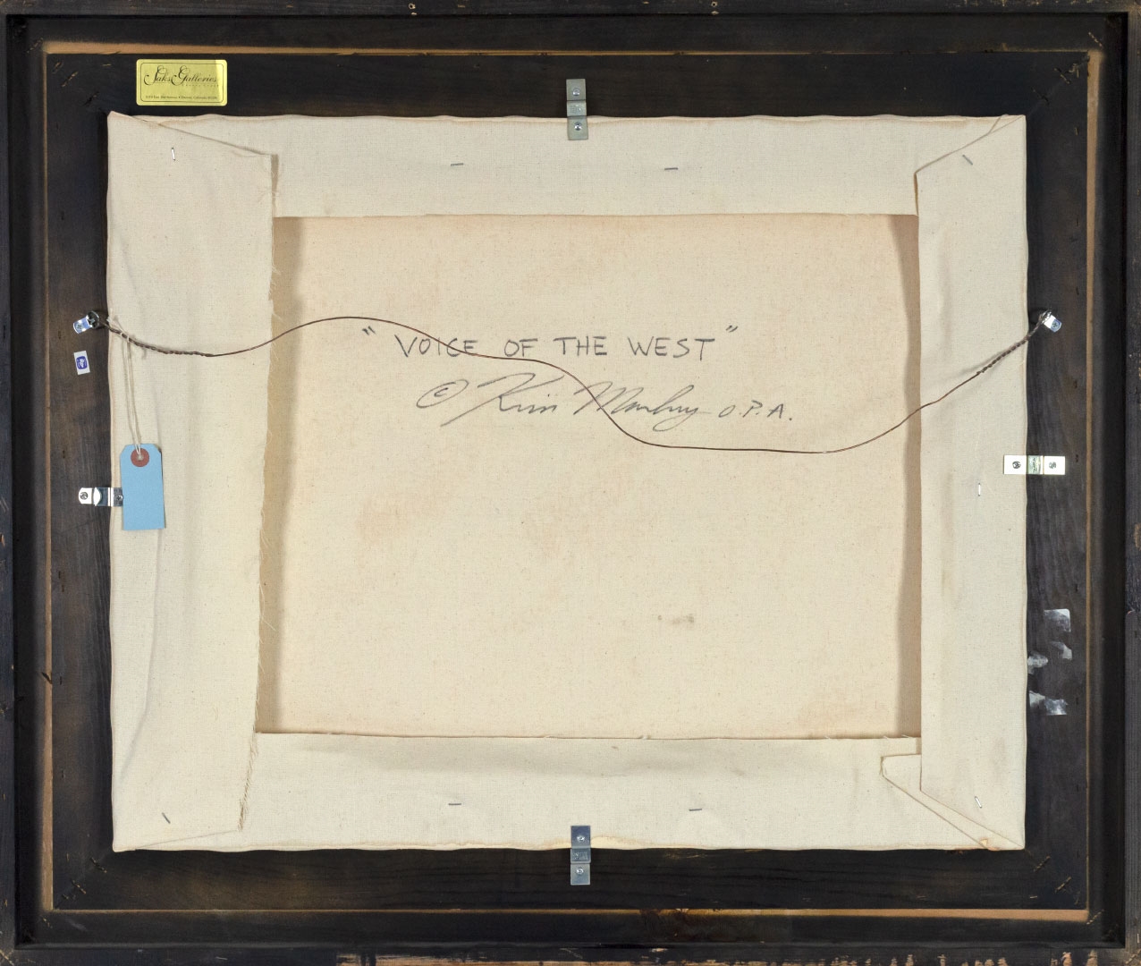 Kim Mackey | Kim Mackey (1953-) Voice of the West | MutualArt