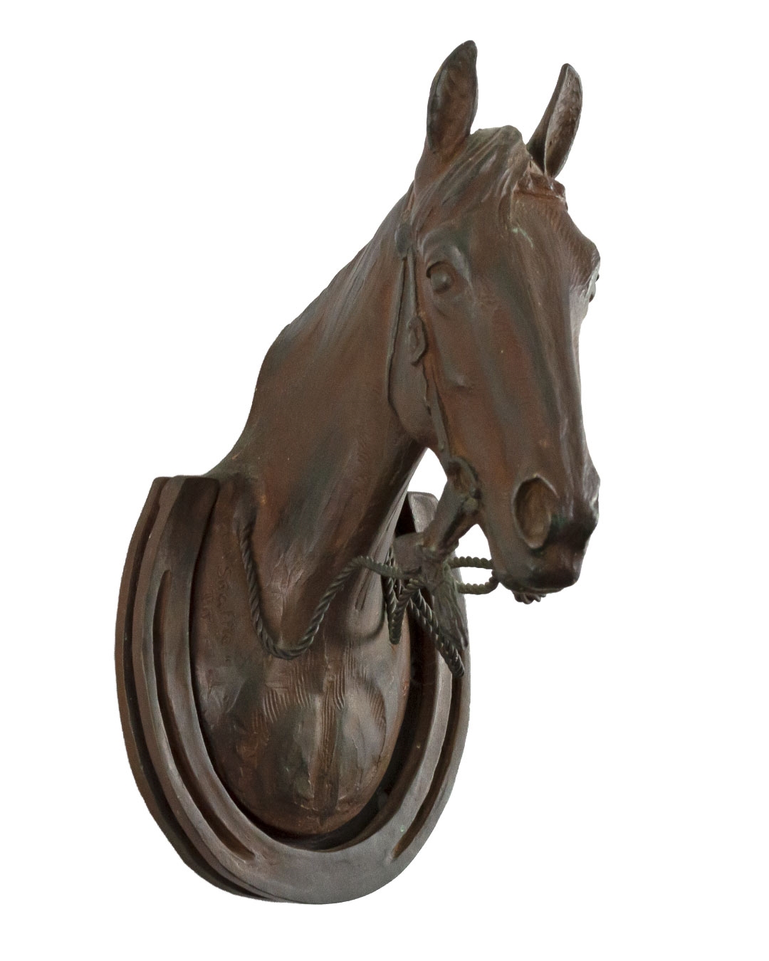 Mehl Lawson | Mehl Lawson (1942-) Snaffle Bit Horse Head Doorknocker ...